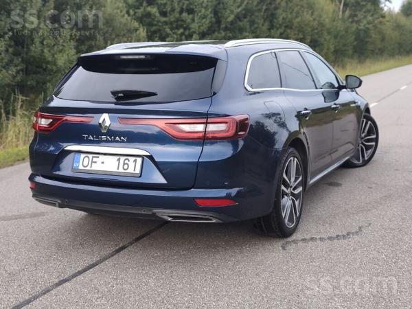 Blue Renault Talisman 2016 in Tukums, with an engine capacity of 1.60 L and mileage of 0 thousand km for 9990 €, photo 6 on AUTOMOTO.COM.LV