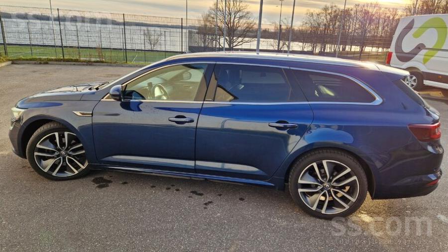 Blue Renault Talisman 2016 in Aizkraukle, with an engine capacity of 1.60 L and mileage of 209 thousand km for 9500 €, photo 4 on AUTOMOTO.COM.LV