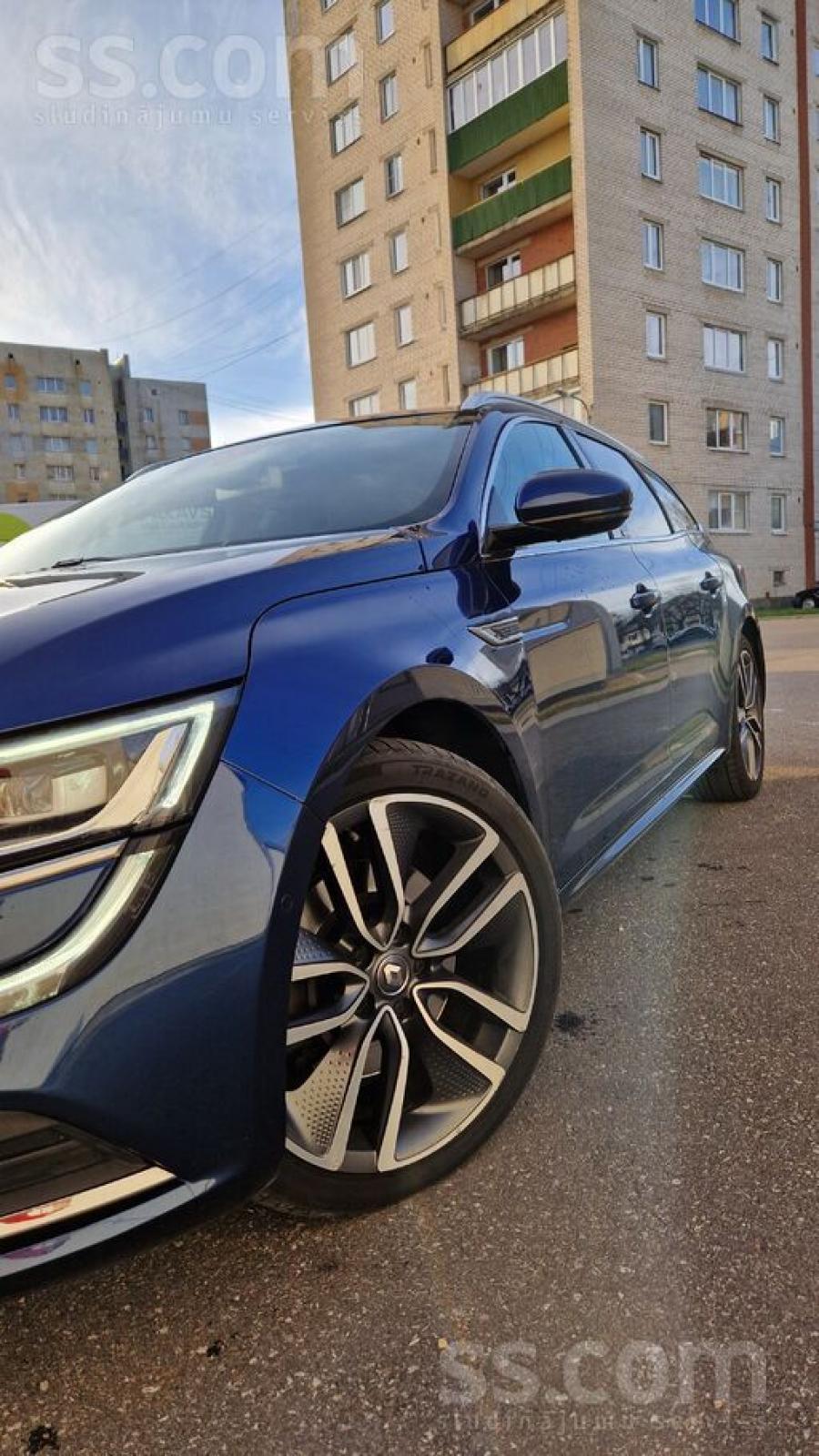 Blue Renault Talisman 2016 in Aizkraukle, with an engine capacity of 1.60 L and mileage of 209 thousand km for 9500 €, photo 8 on AUTOMOTO.COM.LV