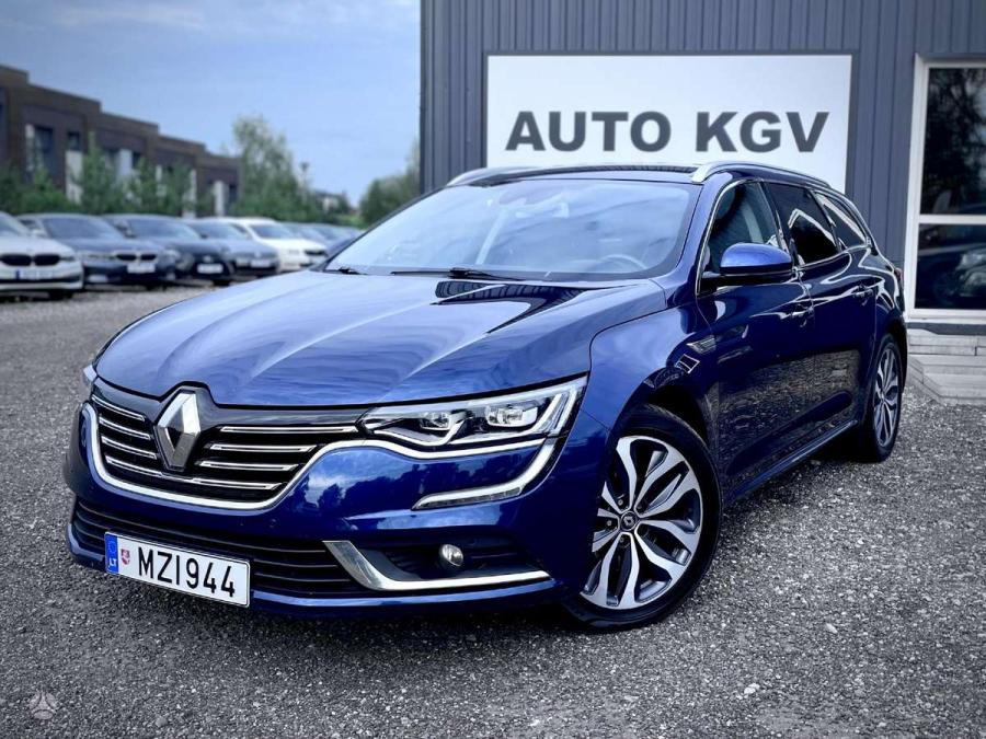 Blue Renault Talisman 2016 in Vilnius, with an engine capacity of 1.60 L and mileage of 255 thousand km for 9999 €, photo 1 on AUTOMOTO.COM.LV
