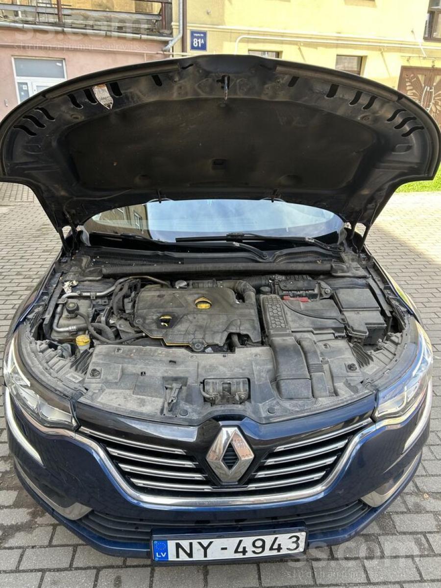 Blue Renault Talisman 2016 in Riga, with an engine capacity of 1.60 L and mileage of 207 thousand km for 4700 €, photo 11 on AUTOMOTO.COM.LV