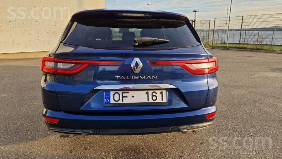Синий Рено Talisman 2016 в Айзкраукле, объемом двигателя 1.60 л и пробегом 210 тыс. км за 8500 €, фото 8 на AUTOMOTO.COM.LV