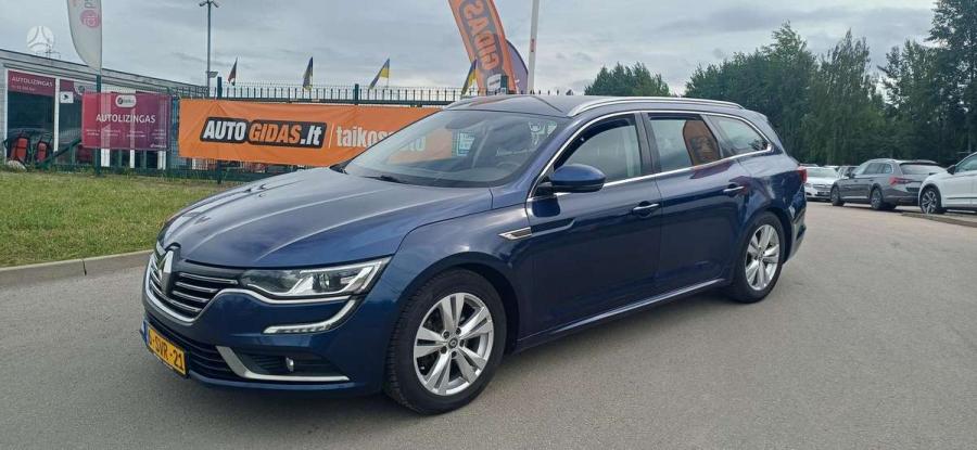 Blue Renault Talisman 2016 in Kaunas, with an engine capacity of 1.50 L and mileage of 240 thousand km for 6750 €, photo 3 on AUTOMOTO.COM.LV
