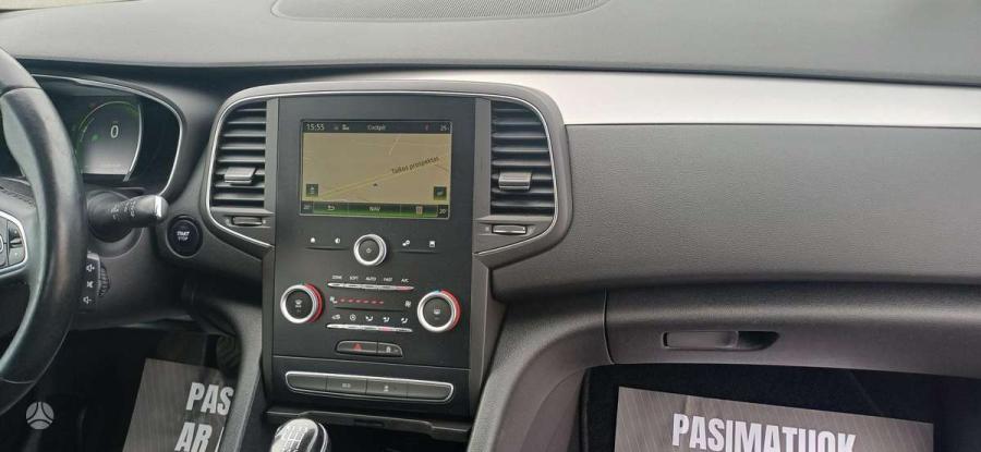 Blue Renault Talisman 2016 in Kaunas, with an engine capacity of 1.50 L and mileage of 240 thousand km for 6750 €, photo 9 on AUTOMOTO.COM.LV