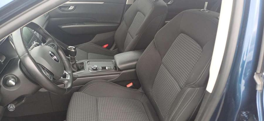 Blue Renault Talisman 2016 in Kaunas, with an engine capacity of 1.50 L and mileage of 240 thousand km for 6750 €, photo 10 on AUTOMOTO.COM.LV