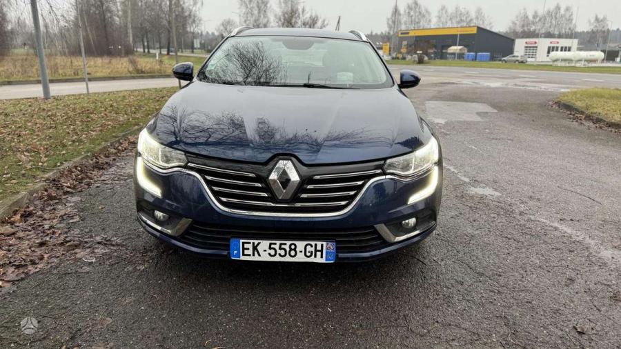 Blue Renault Talisman 2017 in Taurage, with an engine capacity of 1.60 L and mileage of 280 thousand km for 6700 €, photo 1 on AUTOMOTO.COM.LV