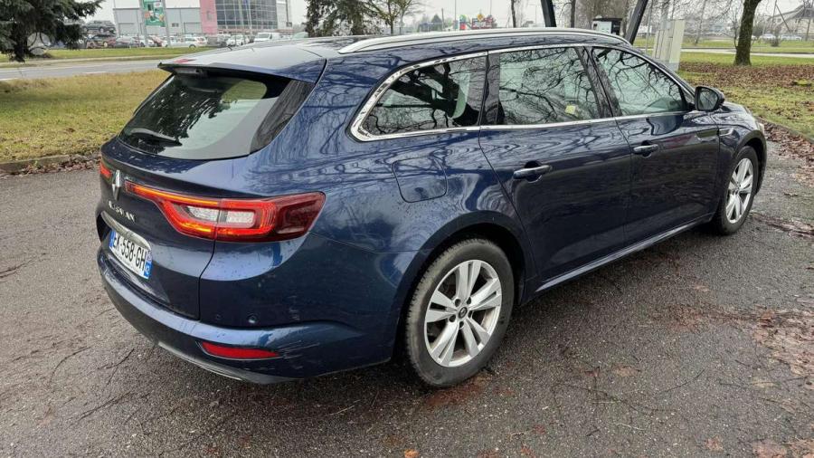 Blue Renault Talisman 2017 in Taurage, with an engine capacity of 1.60 L and mileage of 280 thousand km for 6700 €, photo 5 on AUTOMOTO.COM.LV
