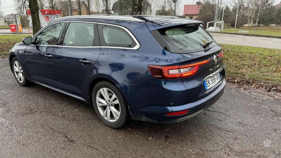 Blue Renault Talisman 2017 in Taurage, with an engine capacity of 1.60 L and mileage of 280 thousand km for 6700 €, photo 6 on AUTOMOTO.COM.LV
