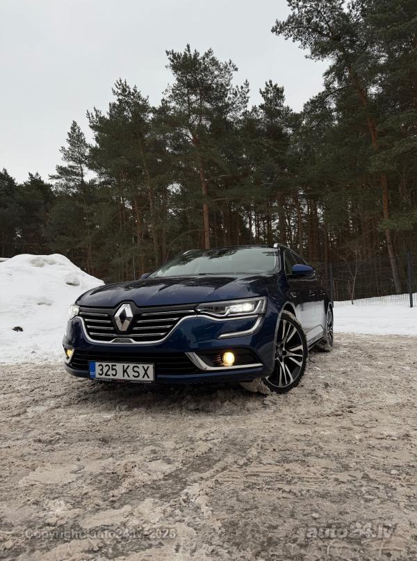 Blue Renault Talisman 2017 in Tallinn, with an engine capacity of 1.60 L and mileage of 150 thousand km for 13000 €, photo 1 on AUTOMOTO.COM.LV