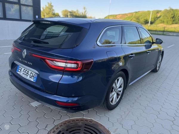 Blue Renault Talisman 2017 in Taurage, with an engine capacity of 1.60 L and mileage of 295 thousand km for 6200 €, photo 6 on AUTOMOTO.COM.LV