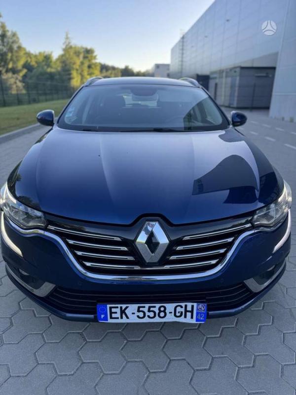 Blue Renault Talisman 2017 in Taurage, with an engine capacity of 1.60 L and mileage of 295 thousand km for 6200 €, photo 9 on AUTOMOTO.COM.LV