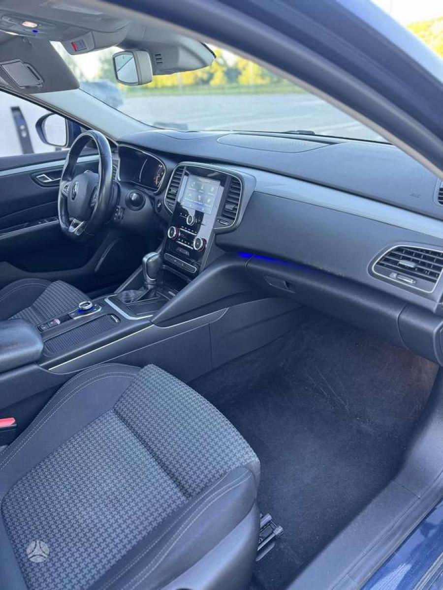 Zils Renault Talisman 2017 Tauragė, ar dzinēja tilpumu 1.60 L un nobraukumu 295 tūkst. km par 6200 €, foto 20 vietnē AUTOMOTO.COM.LV