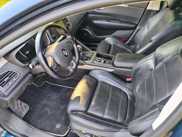 Blue Renault Talisman 2017 in Rokiskis, with an engine capacity of 1.60 L and mileage of 131 thousand km for 6900 €, photo 5 on AUTOMOTO.COM.LV