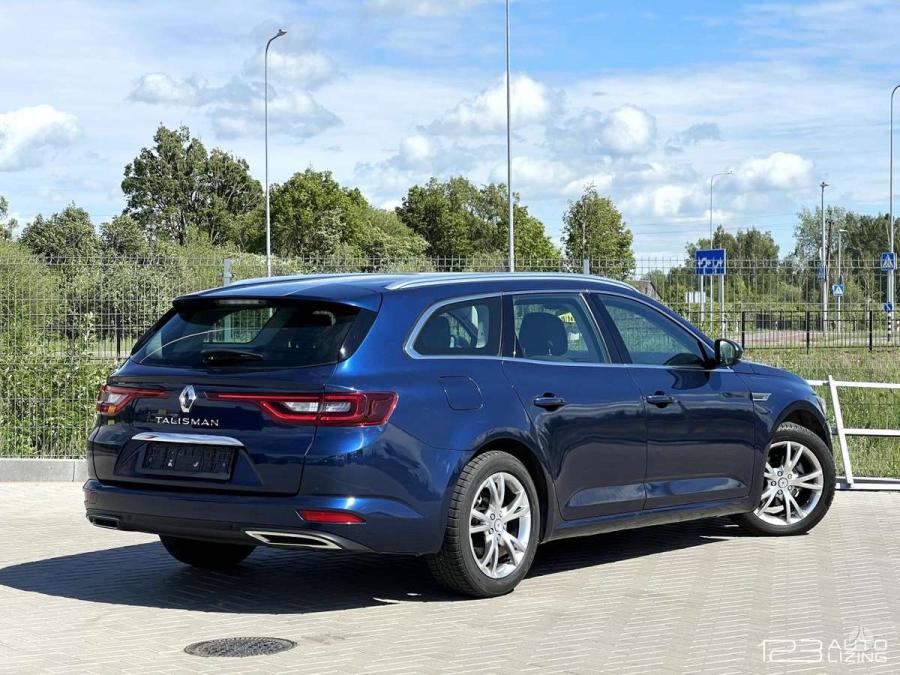 Blue Renault Talisman 2017 in Taurage, with an engine capacity of 1.60 L and mileage of 258 thousand km for 7250 €, photo 7 on AUTOMOTO.COM.LV