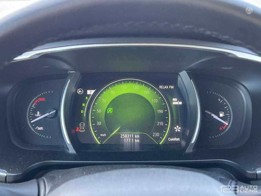 Blue Renault Talisman 2017 in Taurage, with an engine capacity of 1.60 L and mileage of 258 thousand km for 7250 €, photo 16 on AUTOMOTO.COM.LV