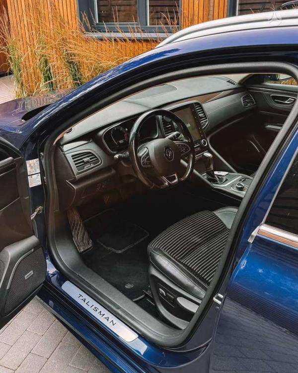 Zils Renault Talisman 2017 Klaipėda, ar dzinēja tilpumu 1.60 L un nobraukumu 223 tūkst. km par 8299 €, foto 9 vietnē AUTOMOTO.COM.LV