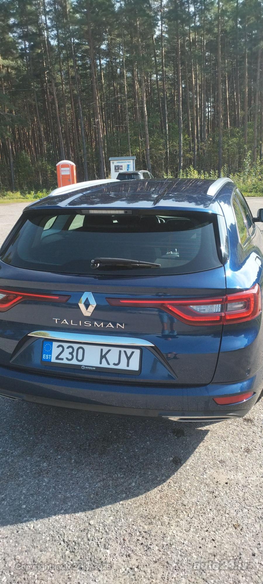 Zils Renault Talisman 2017 Pērnava, ar dzinēja tilpumu 1.60 L un nobraukumu 236 tūkst. km par 8500 €, foto 3 vietnē AUTOMOTO.COM.LV