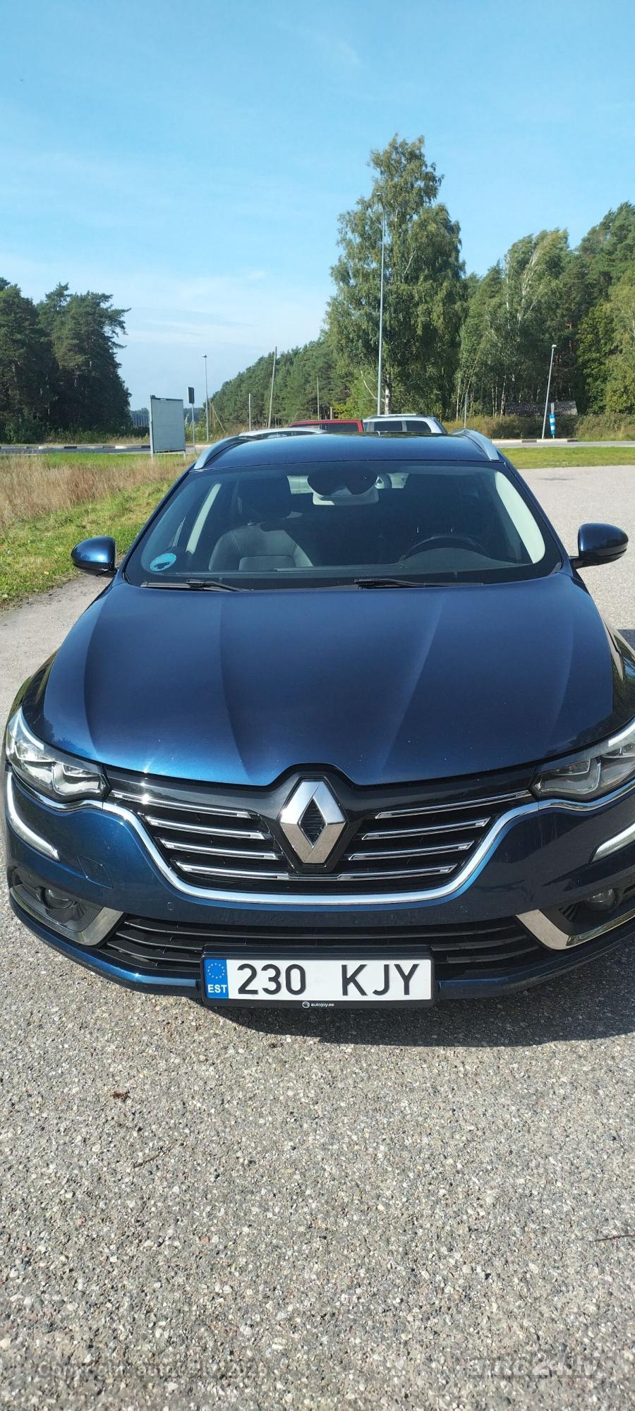 Zils Renault Talisman 2017 Pērnava, ar dzinēja tilpumu 1.60 L un nobraukumu 236 tūkst. km par 8500 €, foto 4 vietnē AUTOMOTO.COM.LV