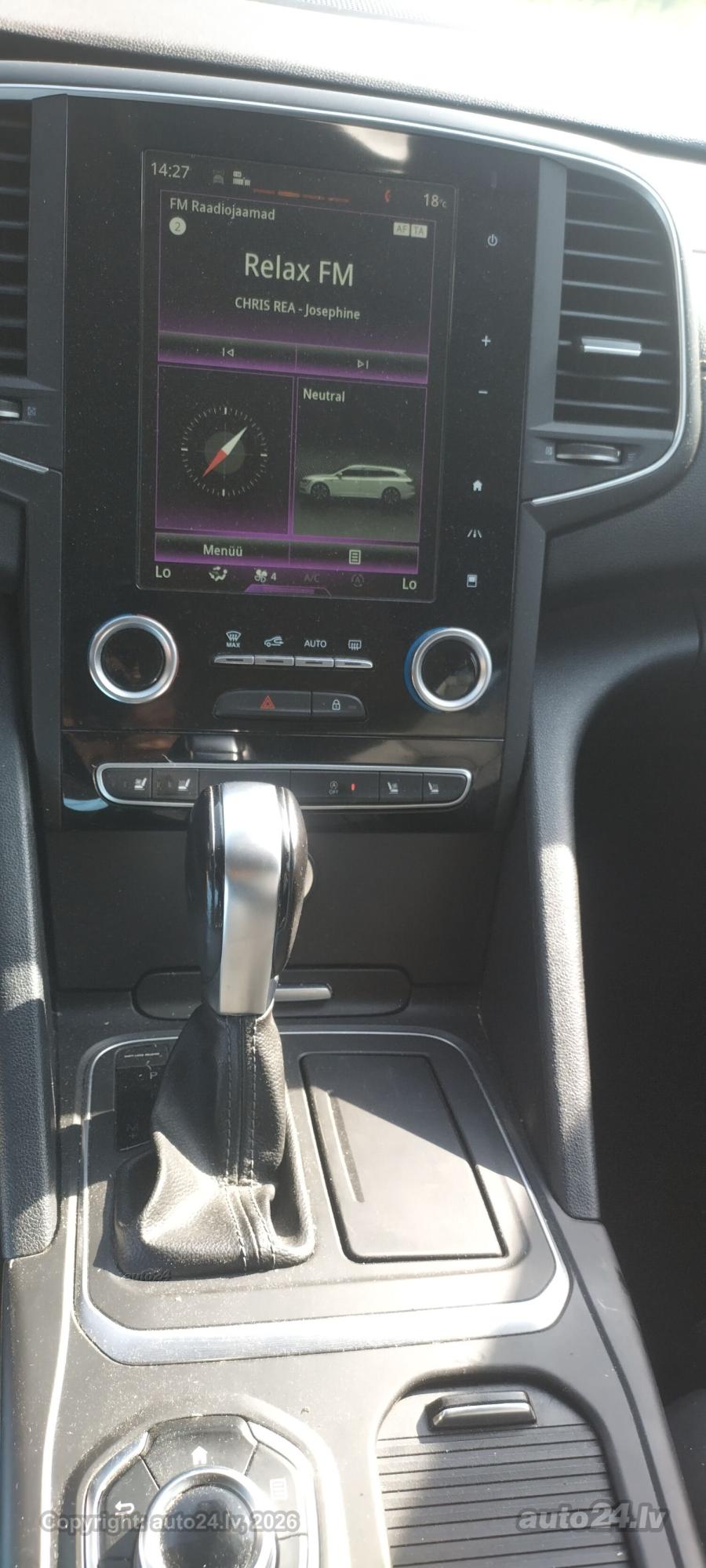 Zils Renault Talisman 2017 Pērnava, ar dzinēja tilpumu 1.60 L un nobraukumu 236 tūkst. km par 8500 €, foto 9 vietnē AUTOMOTO.COM.LV