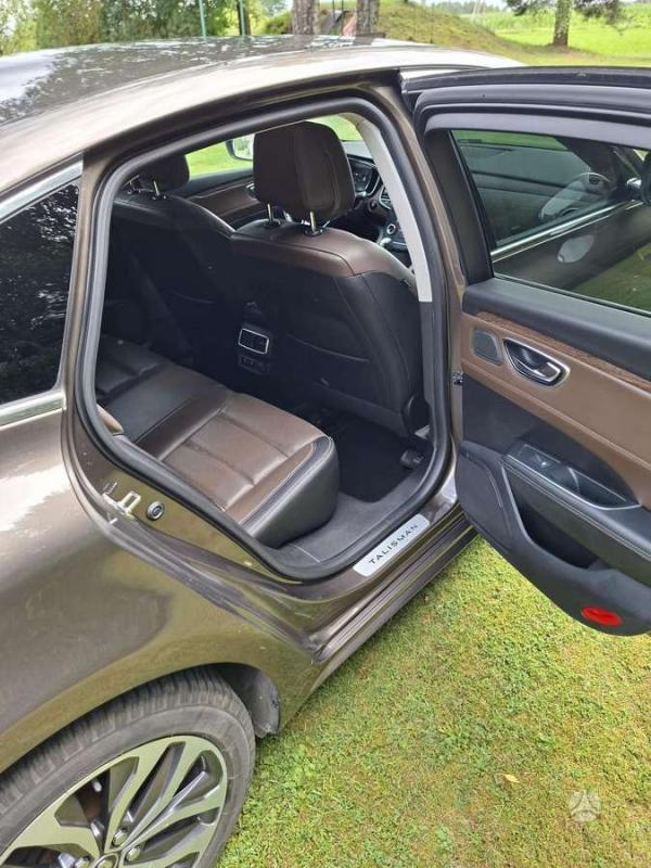 Brown Renault Talisman 2016 in Pasvalys, with an engine capacity of 1.60 L and mileage of 207 thousand km for 7600 €, photo 10 on AUTOMOTO.COM.LV