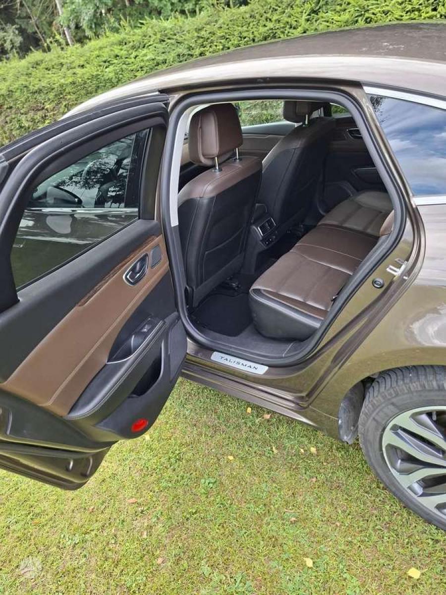 Brūns Renault Talisman 2016 Pasvalys, ar dzinēja tilpumu 1.60 L un nobraukumu 207 tūkst. km par 7600 €, foto 12 vietnē AUTOMOTO.COM.LV