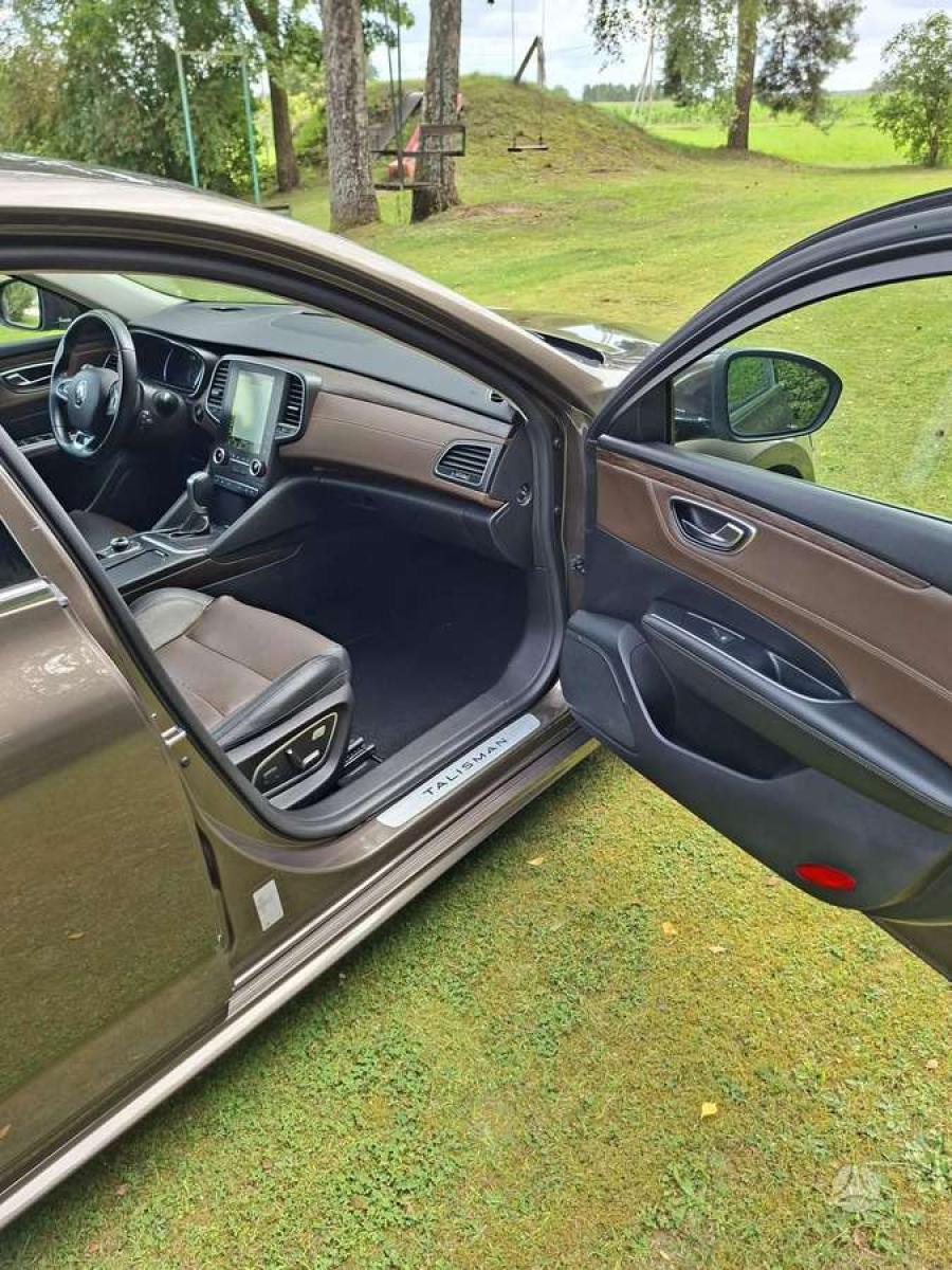 Brūns Renault Talisman 2016 Pasvalys, ar dzinēja tilpumu 1.60 L un nobraukumu 207 tūkst. km par 7600 €, foto 13 vietnē AUTOMOTO.COM.LV