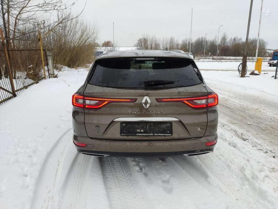 Brūns Renault Talisman 2017 Ukmergė, ar dzinēja tilpumu 1.60 L un nobraukumu 250 tūkst. km par 7300 €, foto 5 vietnē AUTOMOTO.COM.LV