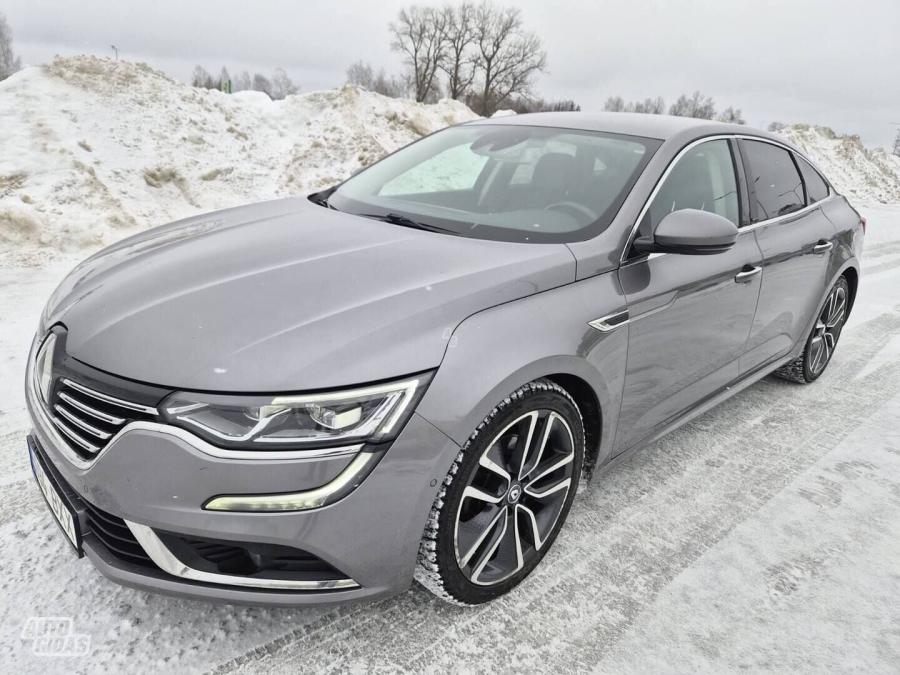 Grey Renault Talisman 2016 in Vilnius, with an engine capacity of 1.60 L and mileage of 247 thousand km for 7600 €, photo 2 on AUTOMOTO.COM.LV