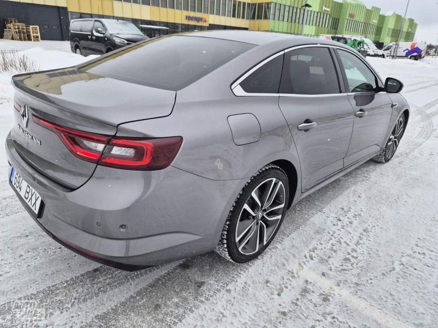 Grey Renault Talisman 2016 in Vilnius, with an engine capacity of 1.60 L and mileage of 247 thousand km for 7600 €, photo 4 on AUTOMOTO.COM.LV