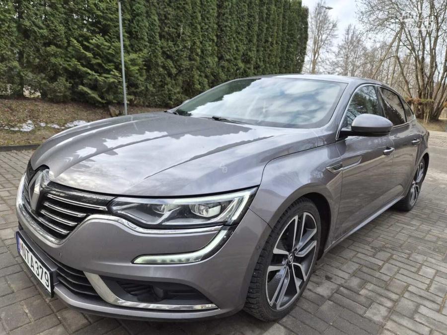 Grey Renault Talisman 2016 in Vilnius, with an engine capacity of 1.60 L and mileage of 247 thousand km for 7800 €, photo 1 on AUTOMOTO.COM.LV
