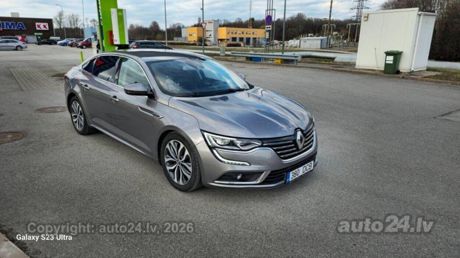 Pelēks Renault Talisman 2016 Jehvi, ar dzinēja tilpumu 1.60 L un nobraukumu 163 tūkst. km par 10300 €, foto 1 vietnē AUTOMOTO.COM.LV