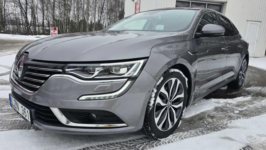 Pelēks Renault Talisman 2016 Kauņa, ar dzinēja tilpumu 1.60 L un nobraukumu 84 tūkst. km par 13600 €, foto 1 vietnē AUTOMOTO.COM.LV