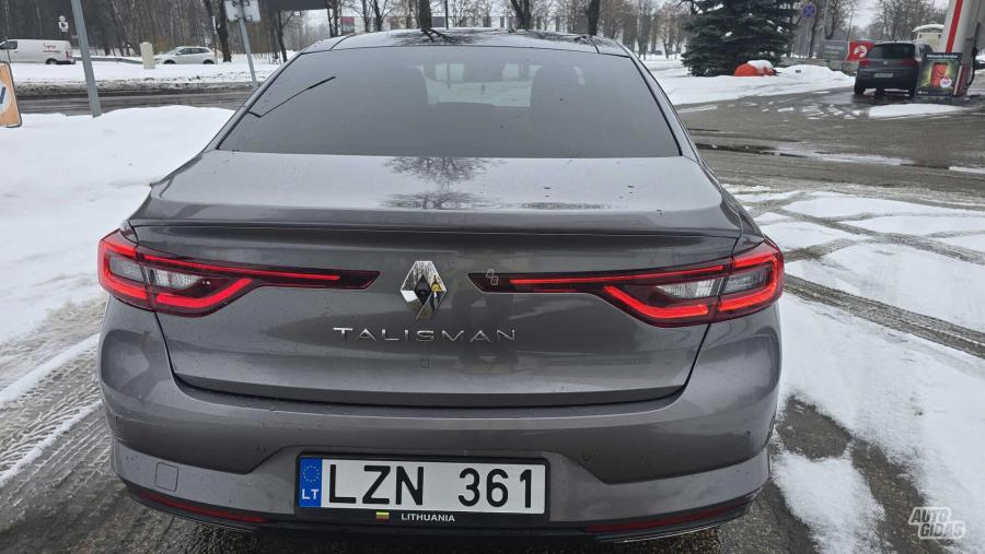 Grey Renault Talisman 2016 in Kaunas, with an engine capacity of 1.60 L and mileage of 84 thousand km for 12200 €, photo 8 on AUTOMOTO.COM.LV