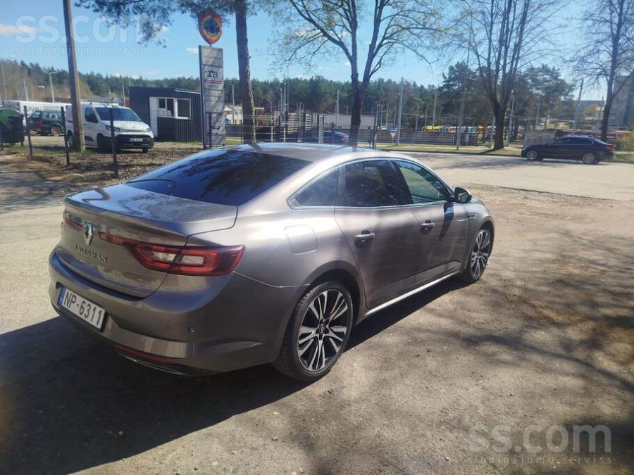 Pelēks Renault Talisman 2016 Daugavpils, ar dzinēja tilpumu 1.60 L un nobraukumu 235 tūkst. km par 7499 €, foto 6 vietnē AUTOMOTO.COM.LV