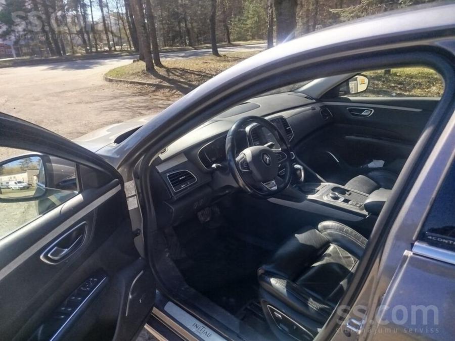 Pelēks Renault Talisman 2016 Daugavpils, ar dzinēja tilpumu 1.60 L un nobraukumu 235 tūkst. km par 7499 €, foto 10 vietnē AUTOMOTO.COM.LV