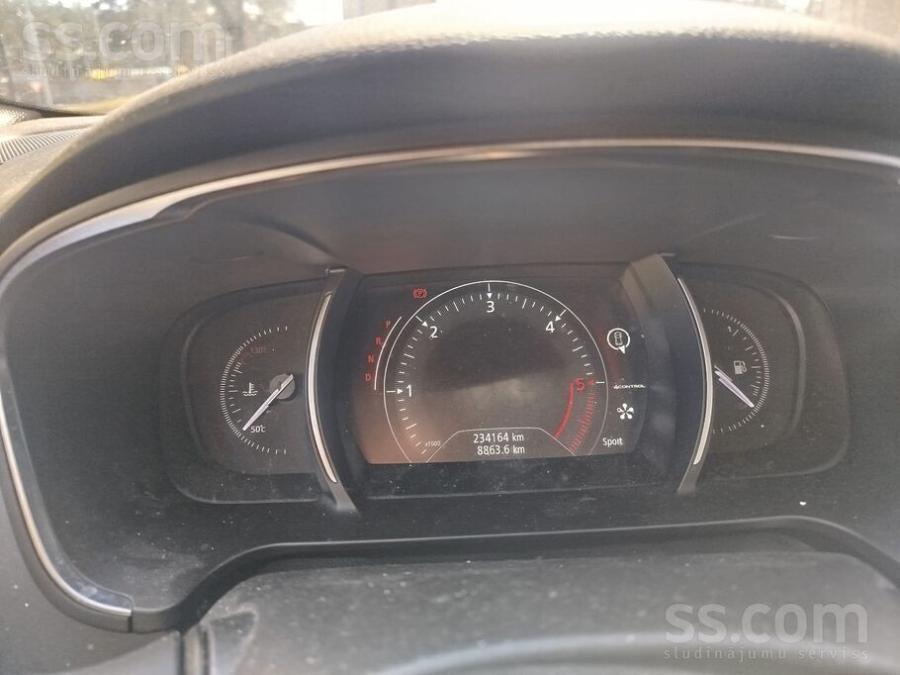 Pelēks Renault Talisman 2016 Daugavpils, ar dzinēja tilpumu 1.60 L un nobraukumu 235 tūkst. km par 7499 €, foto 11 vietnē AUTOMOTO.COM.LV