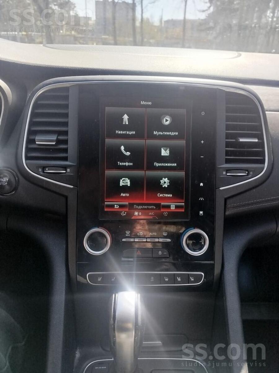 Pelēks Renault Talisman 2016 Daugavpils, ar dzinēja tilpumu 1.60 L un nobraukumu 235 tūkst. km par 7499 €, foto 12 vietnē AUTOMOTO.COM.LV
