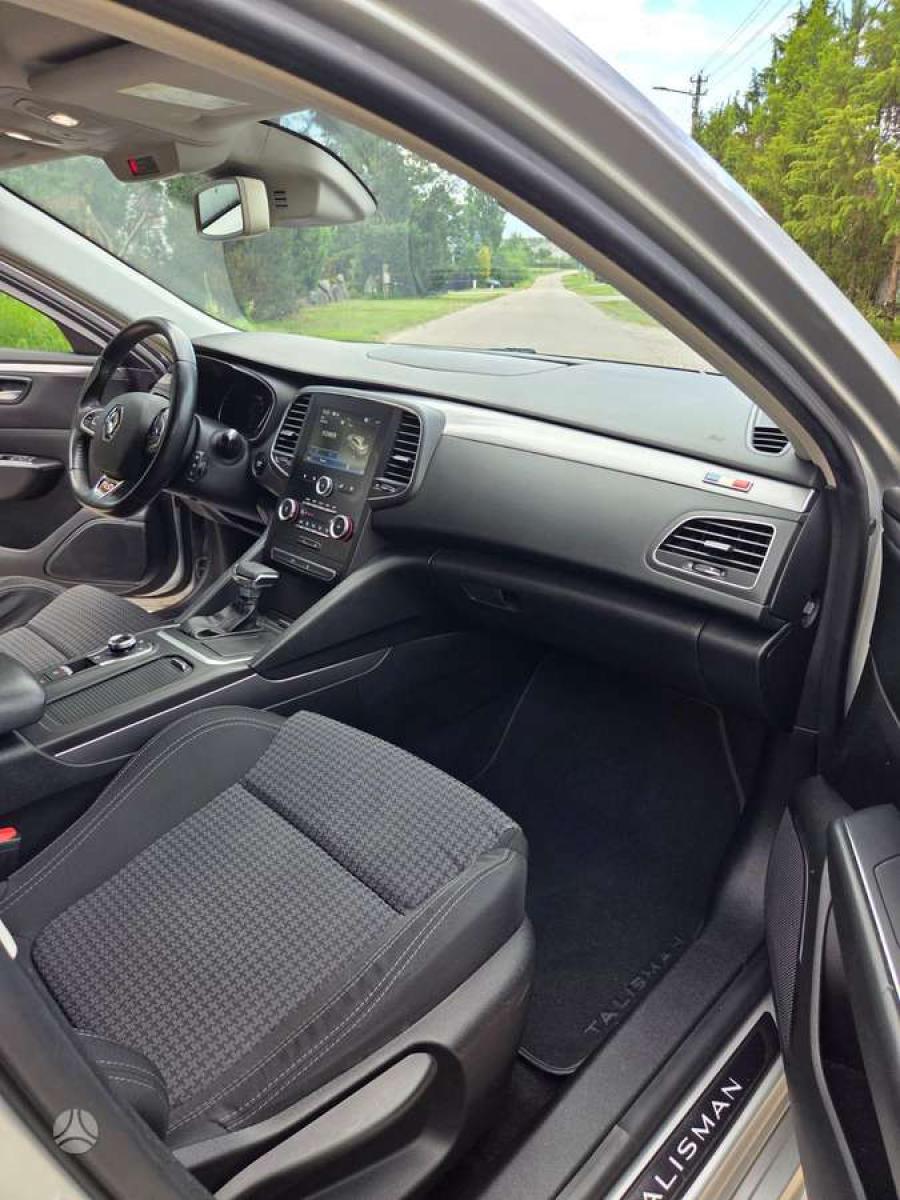 Pelēks Renault Talisman 2016 Prienai, ar dzinēja tilpumu 1.62 L un nobraukumu 169 tūkst. km par 7999 €, foto 18 vietnē AUTOMOTO.COM.LV