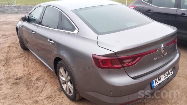 Grey Renault Talisman 2016 in Ludza, with an engine capacity of 1.60 L and mileage of 191 thousand km for 9250 €, photo 3 on AUTOMOTO.COM.LV