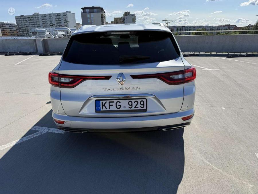 Pelēks Renault Talisman 2016 Viļņa, ar dzinēja tilpumu 1.60 L un nobraukumu 232 tūkst. km par 5850 €, foto 9 vietnē AUTOMOTO.COM.LV