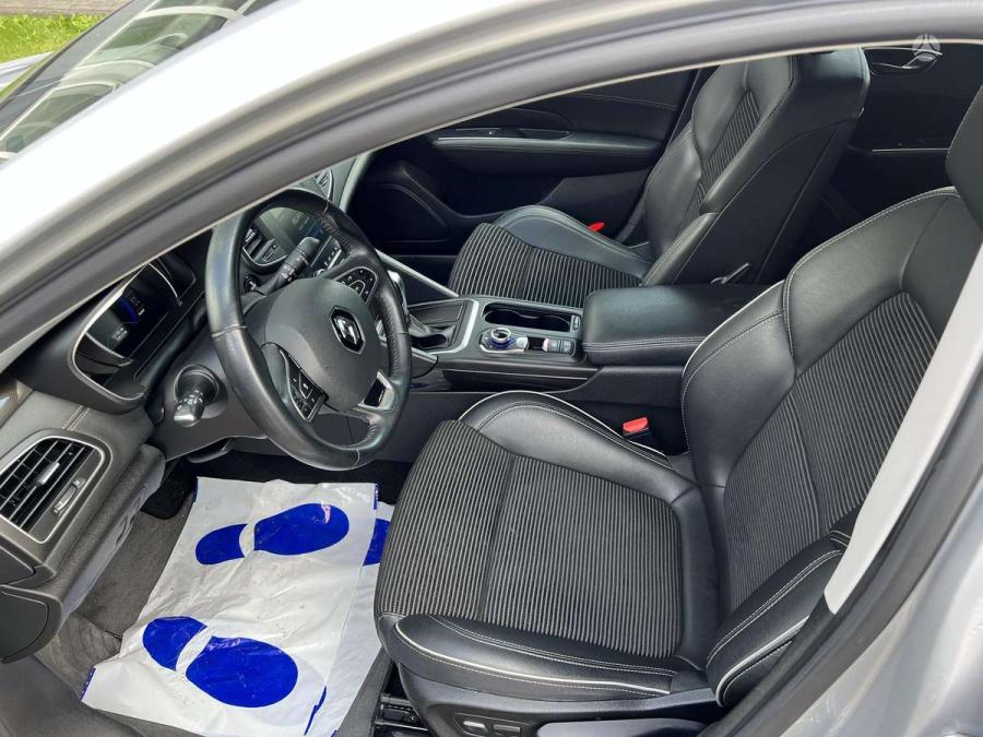 Grey Renault Talisman 2016 in Taurage, with an engine capacity of 1.60 L and mileage of 132 thousand km for 8400 €, photo 19 on AUTOMOTO.COM.LV
