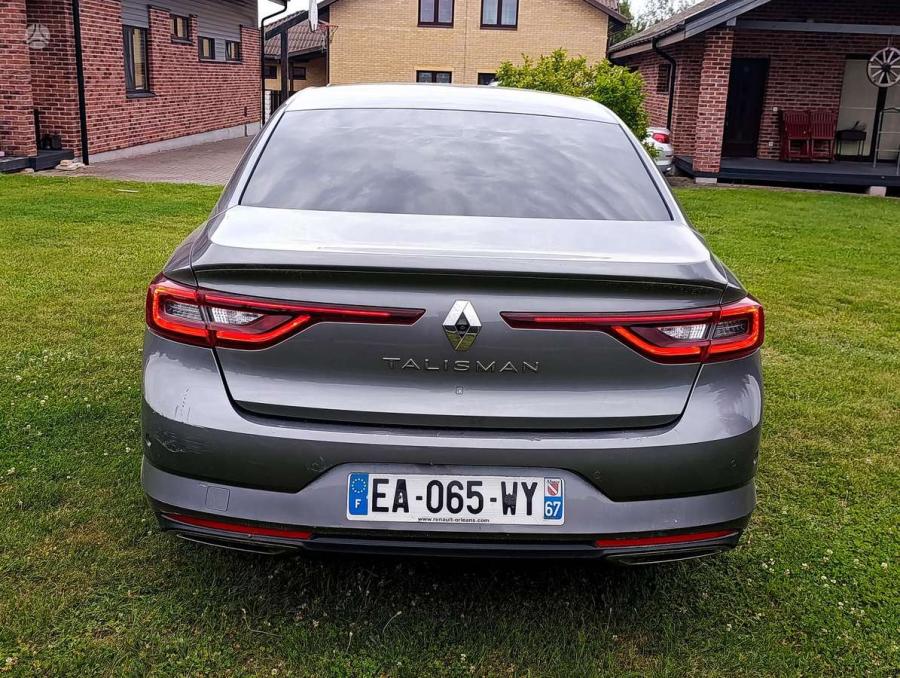 Grey Renault Talisman 2016 in Alytus, with an engine capacity of 1.62 L and mileage of 210 thousand km for 7300 €, photo 3 on AUTOMOTO.COM.LV