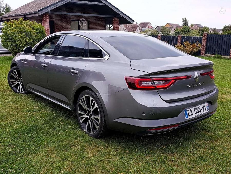 Grey Renault Talisman 2016 in Alytus, with an engine capacity of 1.62 L and mileage of 210 thousand km for 7300 €, photo 5 on AUTOMOTO.COM.LV
