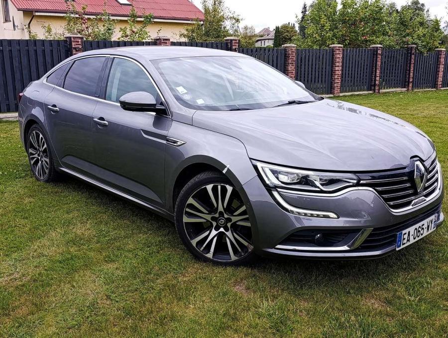 Grey Renault Talisman 2016 in Alytus, with an engine capacity of 1.62 L and mileage of 210 thousand km for 7300 €, photo 8 on AUTOMOTO.COM.LV