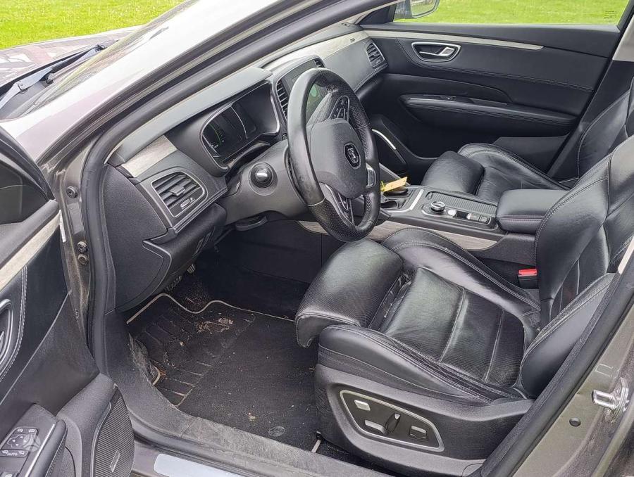 Grey Renault Talisman 2016 in Alytus, with an engine capacity of 1.62 L and mileage of 210 thousand km for 7300 €, photo 10 on AUTOMOTO.COM.LV
