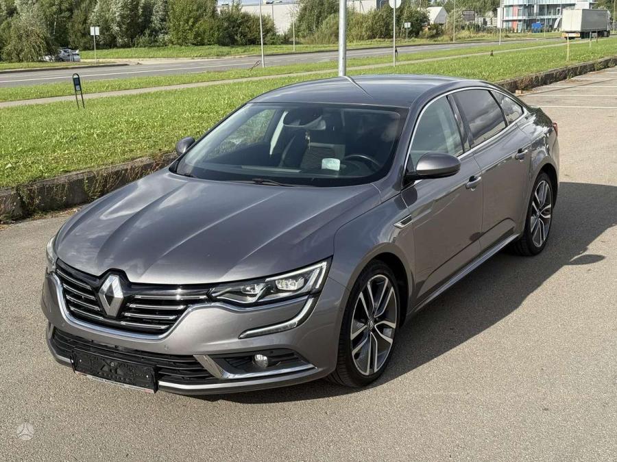 Grey Renault Talisman 2016 in Panevezys, with an engine capacity of 1.60 L and mileage of 239 thousand km for 7900 €, photo 24 on AUTOMOTO.COM.LV