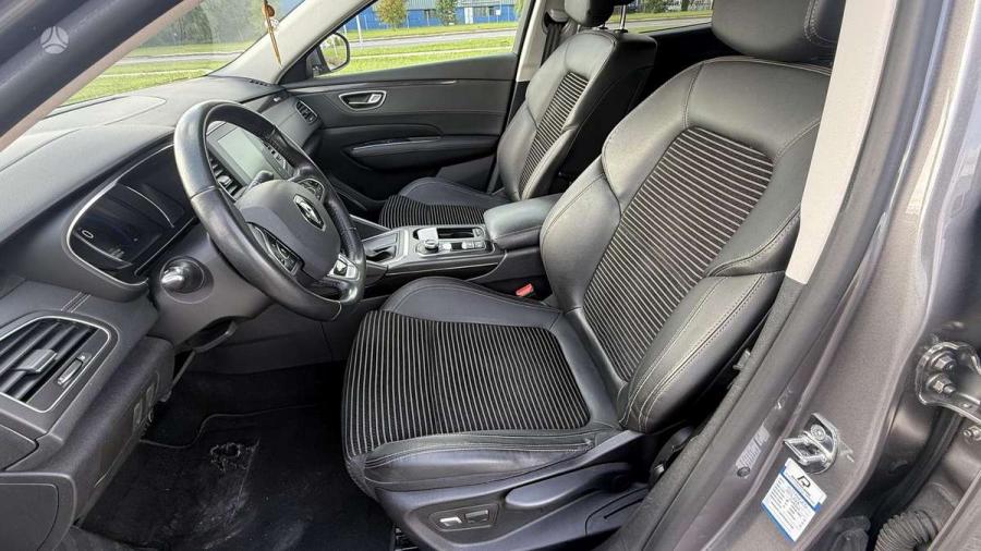 Grey Renault Talisman 2016 in Panevezys, with an engine capacity of 1.60 L and mileage of 239 thousand km for 7900 €, photo 28 on AUTOMOTO.COM.LV