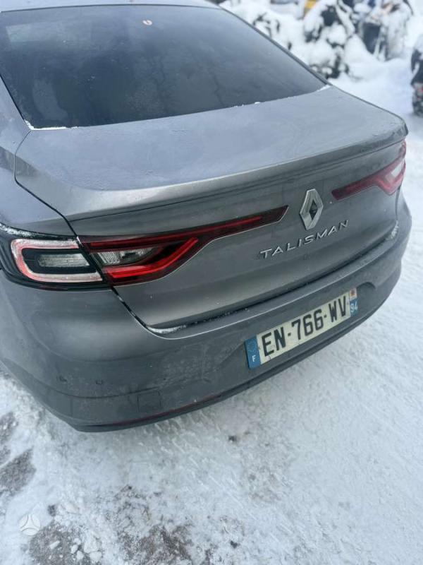 Grey Renault Talisman 2017 in Taurage, with an engine capacity of 1.60 L and mileage of 300 thousand km for 5700 €, photo 9 on AUTOMOTO.COM.LV