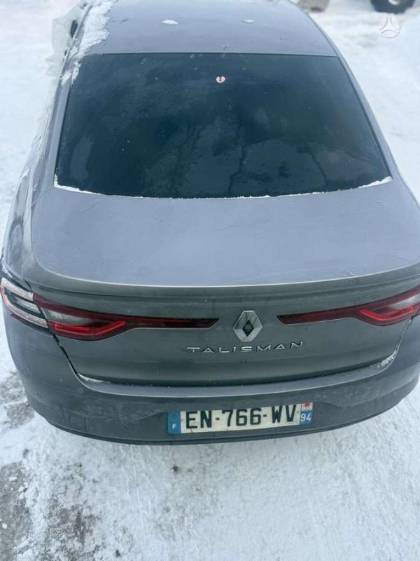 Grey Renault Talisman 2017 in Taurage, with an engine capacity of 1.60 L and mileage of 300 thousand km for 5700 €, photo 10 on AUTOMOTO.COM.LV