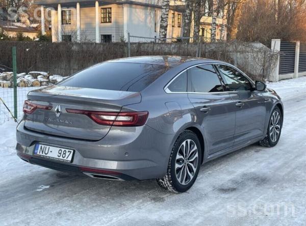 Grey Renault Talisman 2018 in Riga, with an engine capacity of 1.60 L and mileage of 76 thousand km for 9700 €, photo 5 on AUTOMOTO.COM.LV